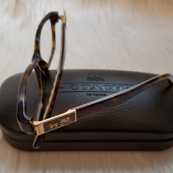 Coach | Accessories | Coach Rx Eyeglasses Coach Carriage On Temples ...